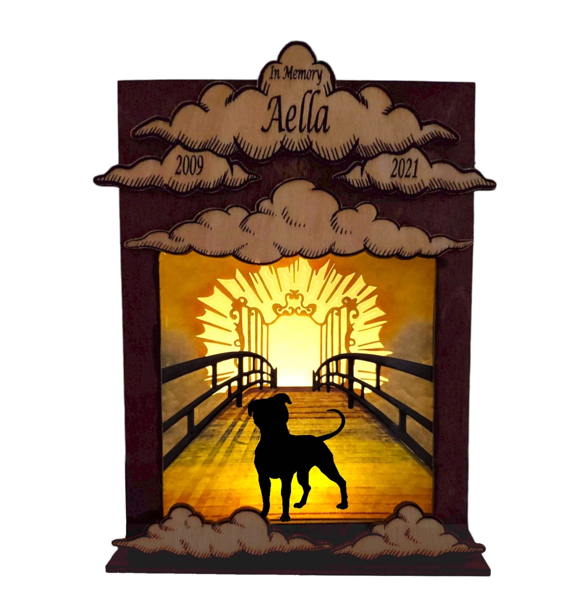 Rainbow Bridge Pet Memorial Gift | DogPound Creations